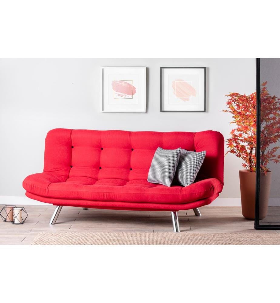 ATELIER DEL SOFA Rot, Schlafsofas, 400 Gr,M², Me… | DeinDeal