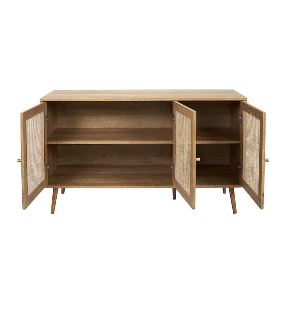 3-türiges Sideboard Bali - Braun | DeinDeal