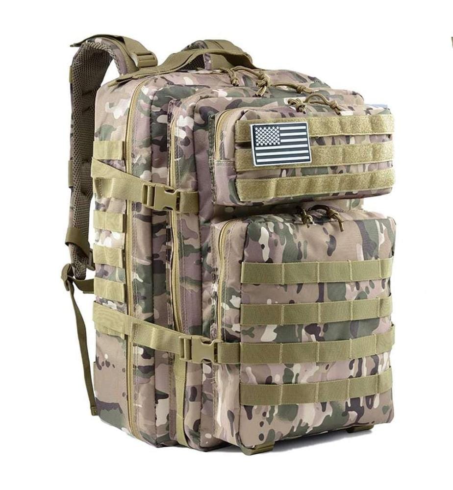 Dam 45L Tactical Military Backpack - Camouflage-… | DeinDeal