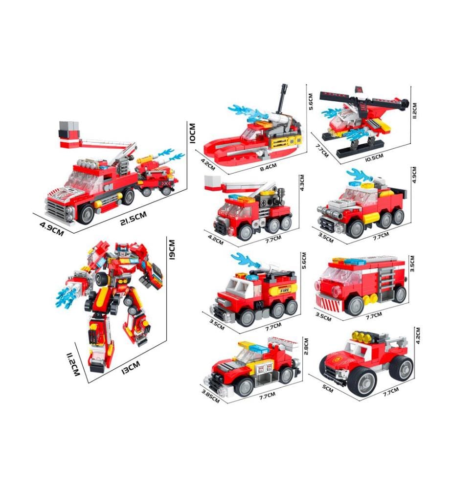 Techkidz Building set 10 in 1 731 bricks | DeinDeal