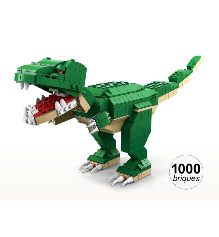 Techkidz 6-in-1 Jurassic 1000-brick building set | DeinDeal