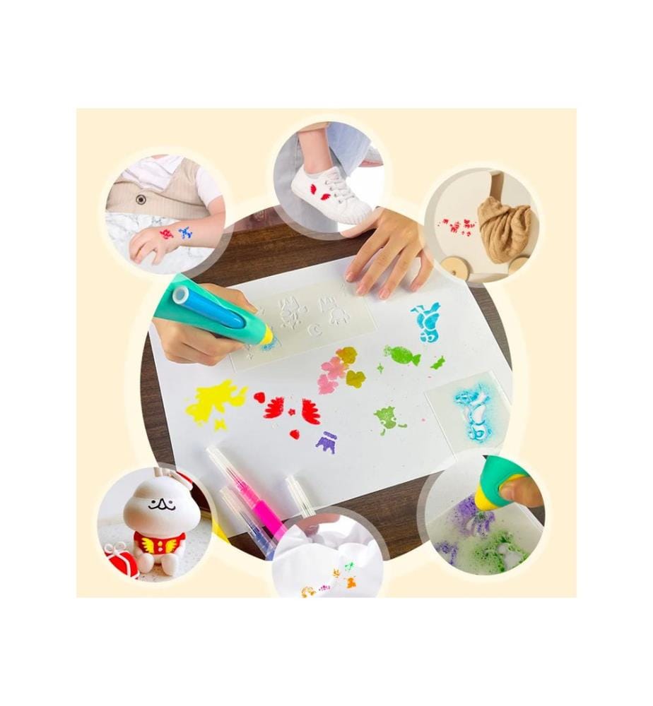 Techkidz Electric ink spray pen with accessories… | DeinDeal