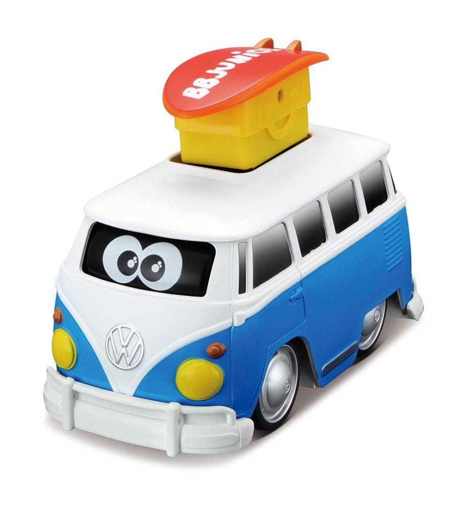 BB Junior Volkswagen Press and Go Bus toy car - … | DeinDeal