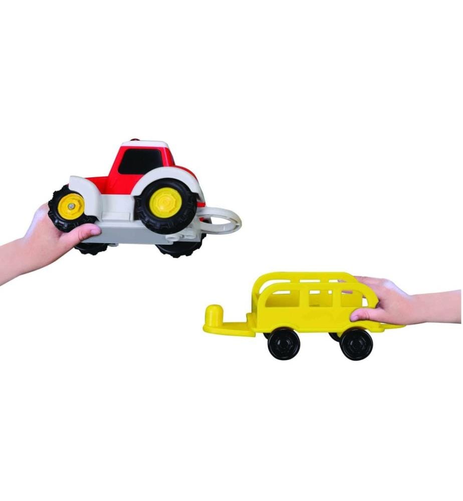 BB Junior Shake-It Runner farm vehicle set (trac… | DeinDeal