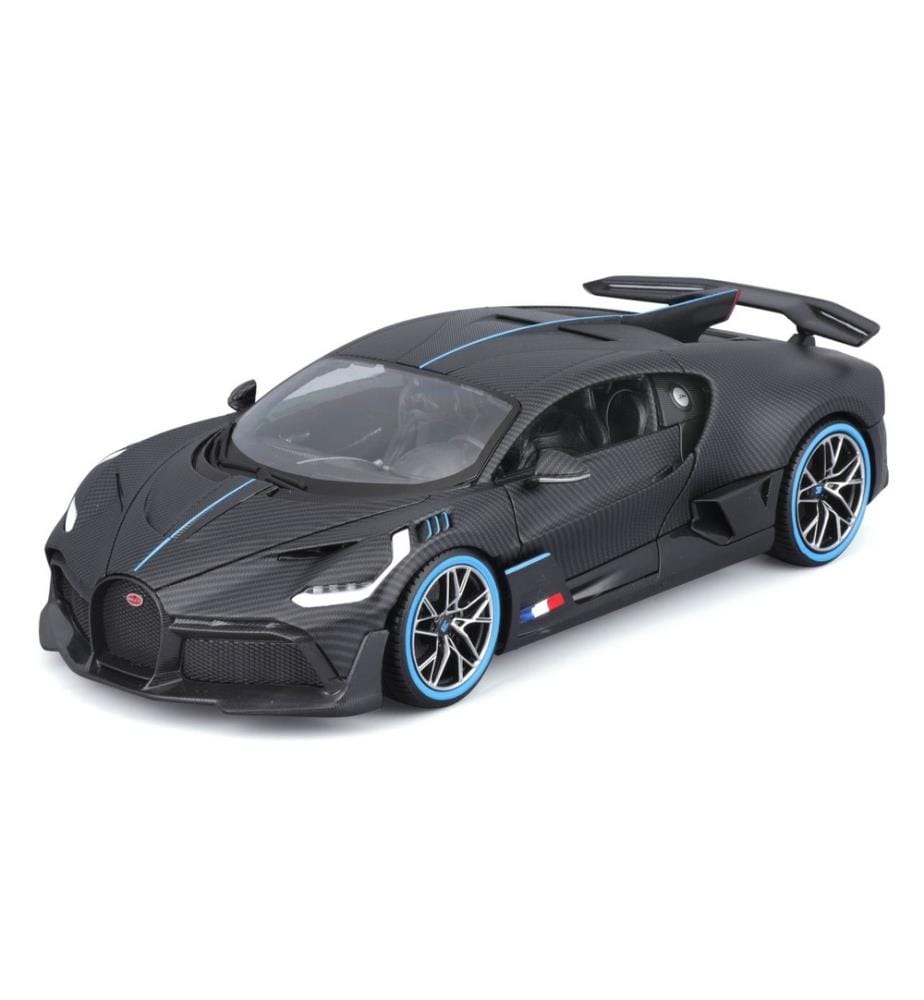 Burago Bugatti Divo Schwarz/Carbon 50Th Annivers… | DeinDeal