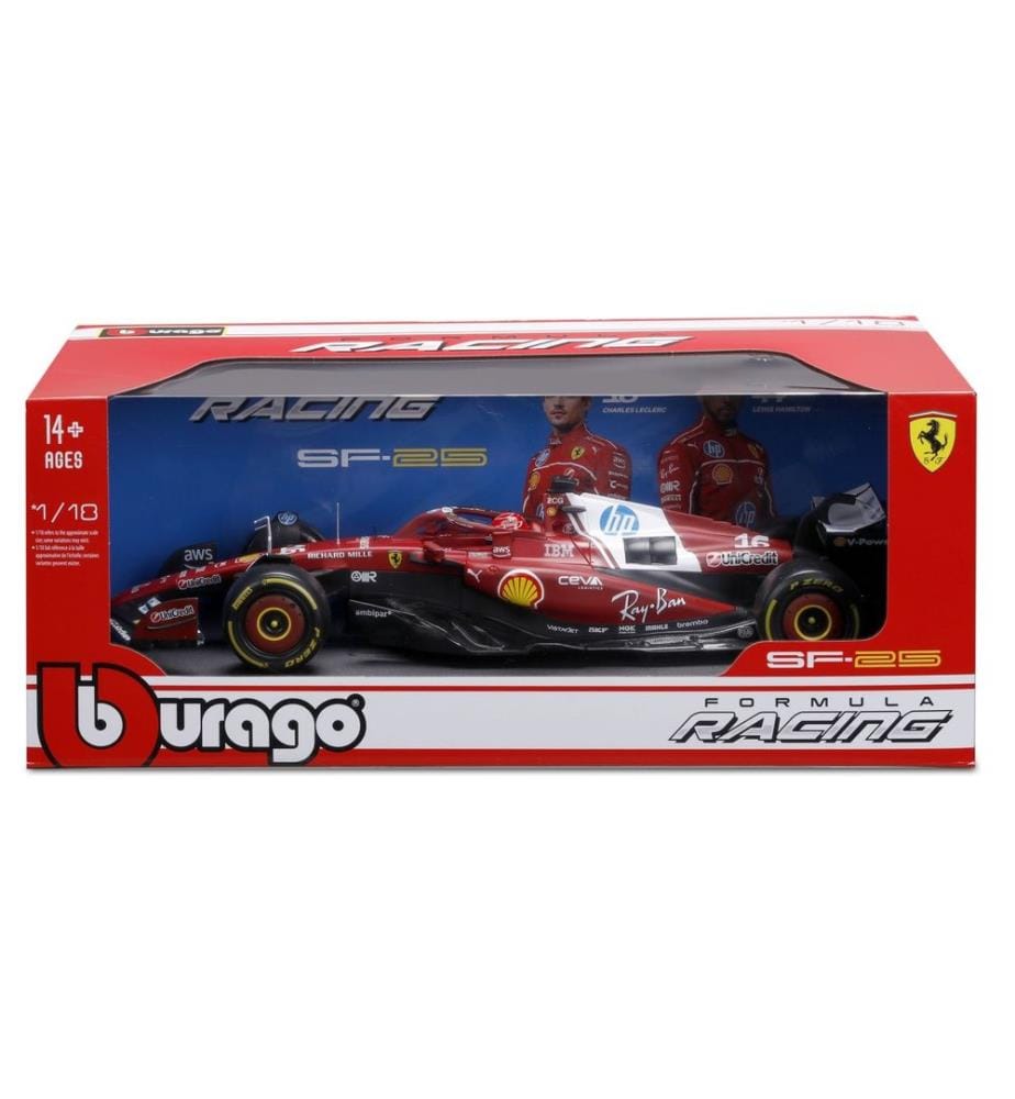 Burago Miniaturauto Ferrari F1 SF-25 Leclerc 202… | DeinDeal