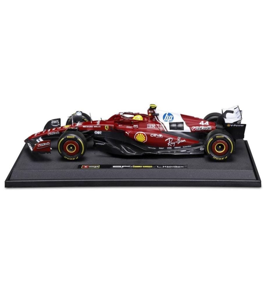 Burago Diecast model car Ferrari F1 SF-25 Hamilt… | DeinDeal