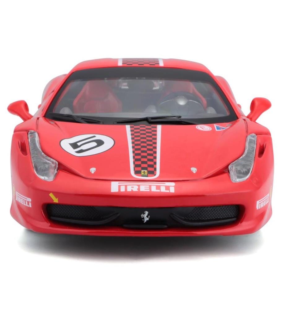 Burago Model Car Ferrari Racing 458 Challenge 1/… | DeinDeal
