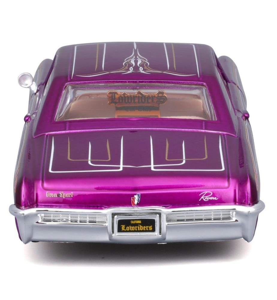Maisto 1965 Buick Riviera Lowrider 1/24 - Purple | DeinDeal