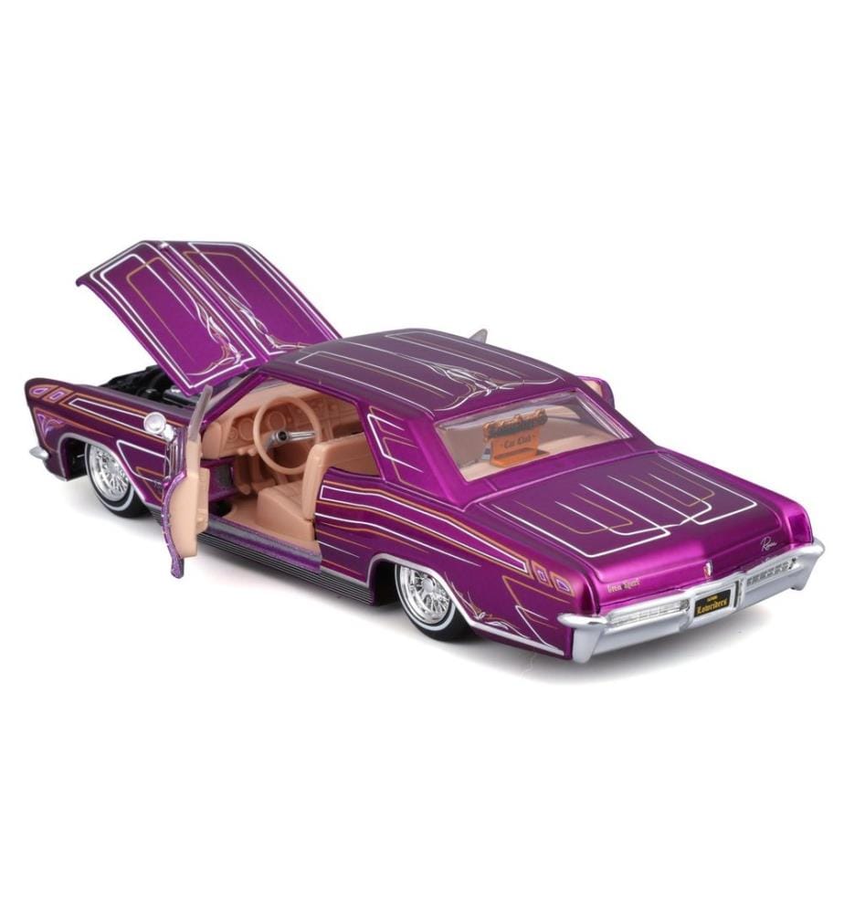 Maisto 1965 Buick Riviera Lowrider 1/24 - Purple | DeinDeal