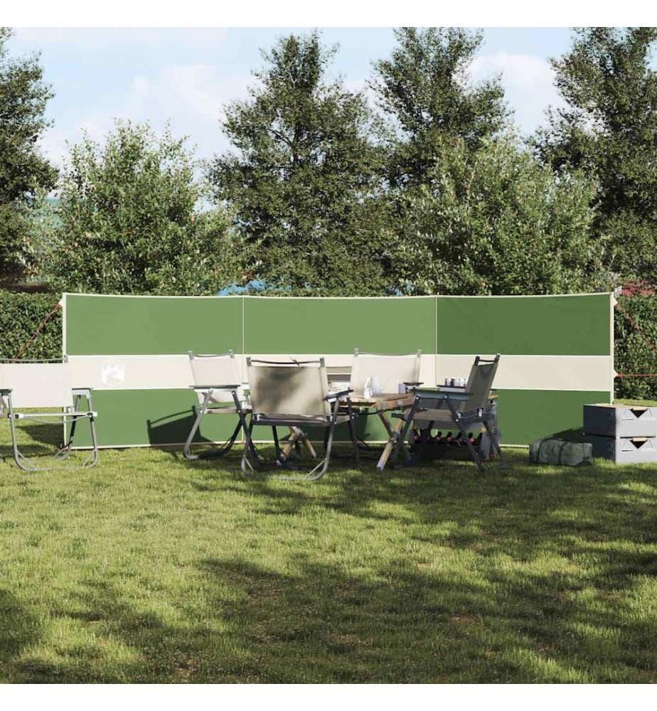 Camping-Windschutz Grün 490x123 cm Wasserdicht V… | DeinDeal