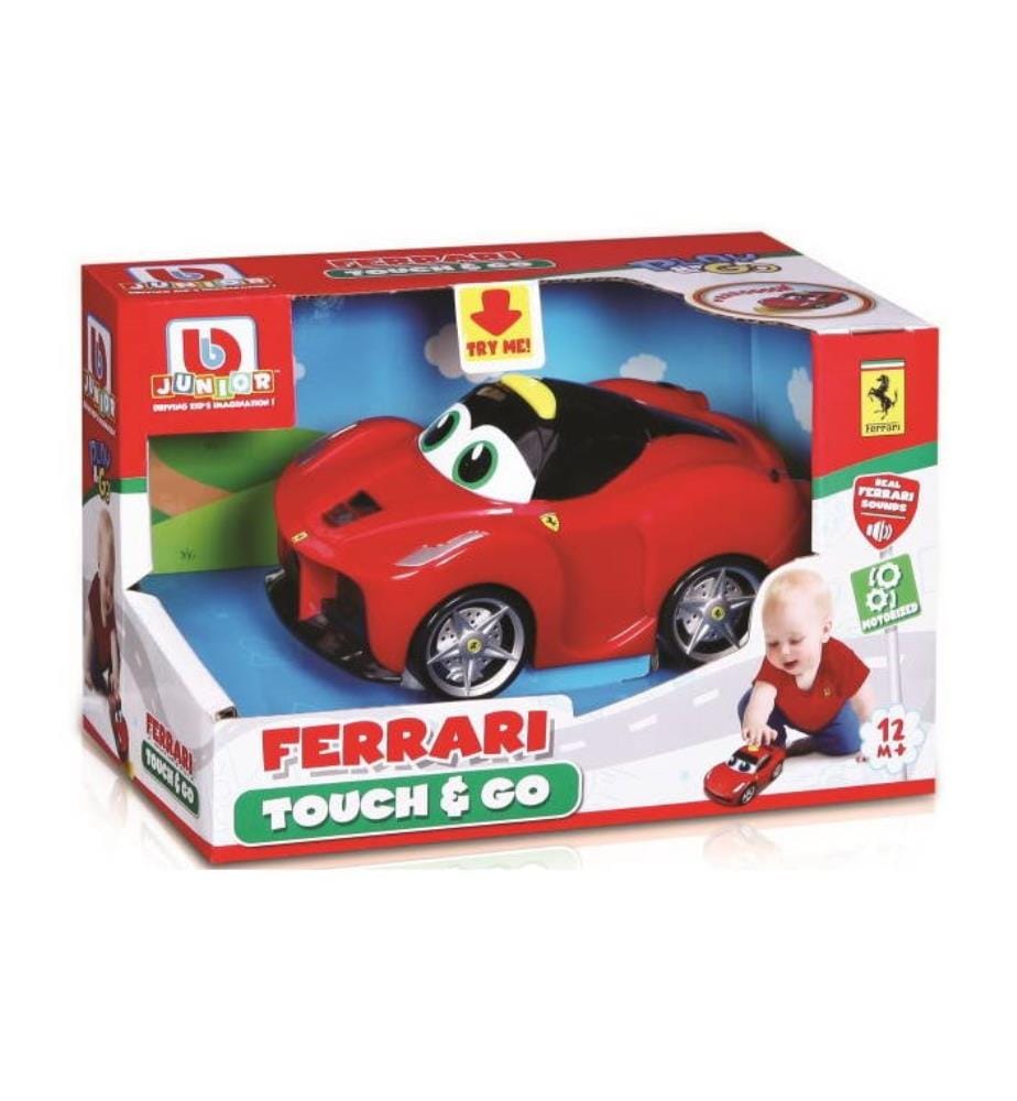 BB Junior Ferrari LaFerrari Touch & Go toy car -… | DeinDeal