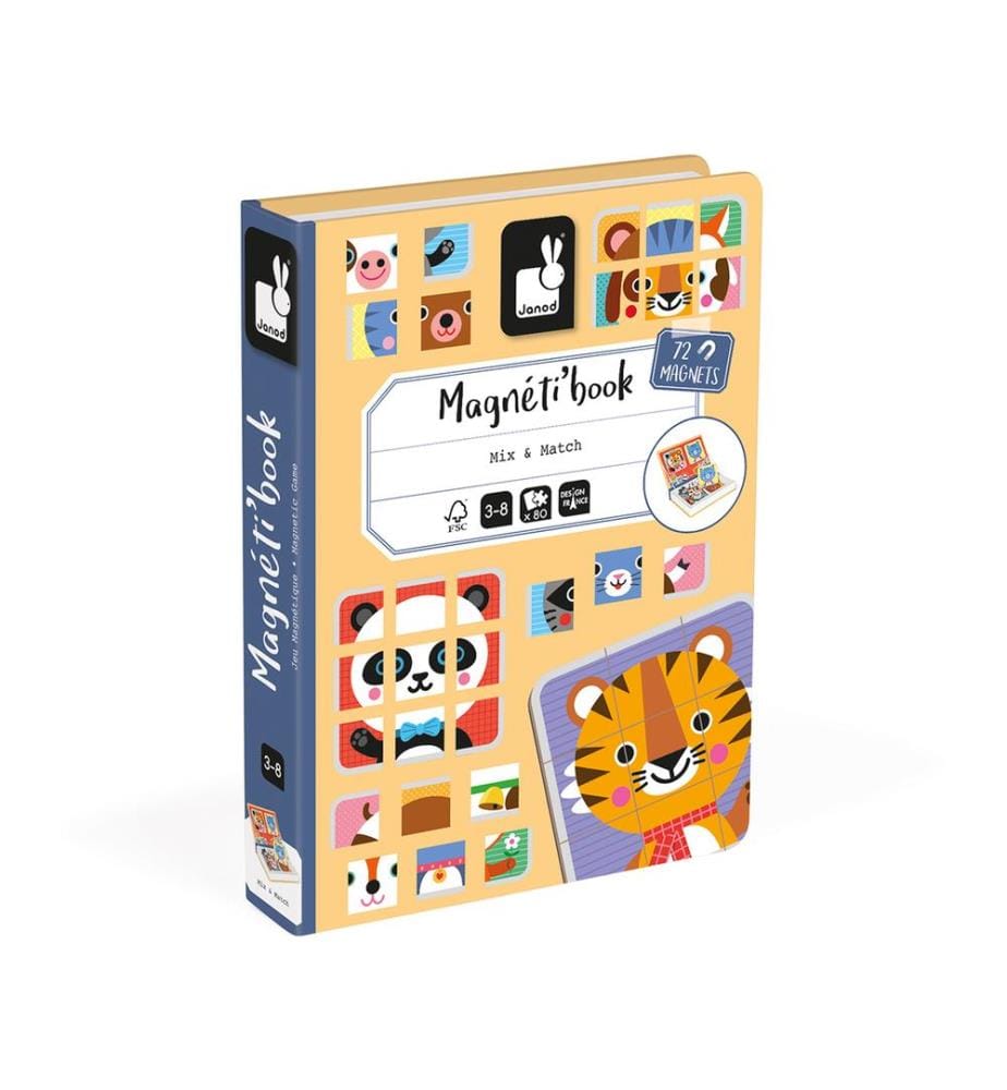 Janod Mix & Match magnetic book | DeinDeal