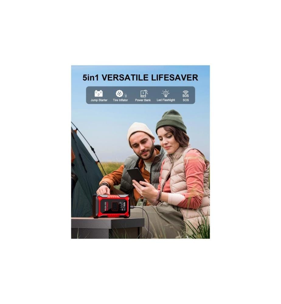 Gooloo - A3 Démarreur Jump/Compresseur 12 V, 300… | DeinDeal