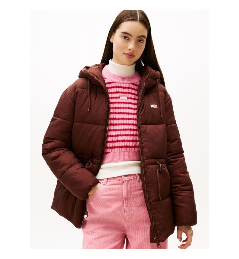 Doudoune à capuche - Marron | DeinDeal