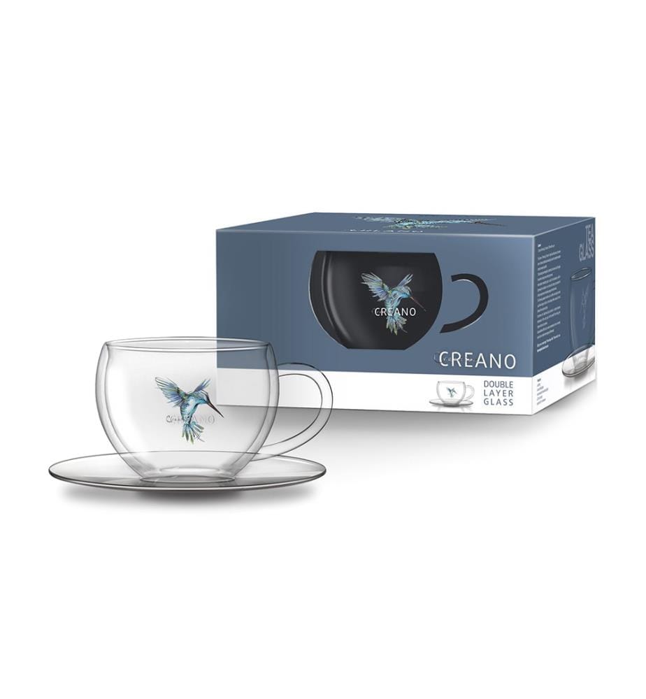 Tasse de thé à double paroi ''Hummi'' avec souco… | DeinDeal