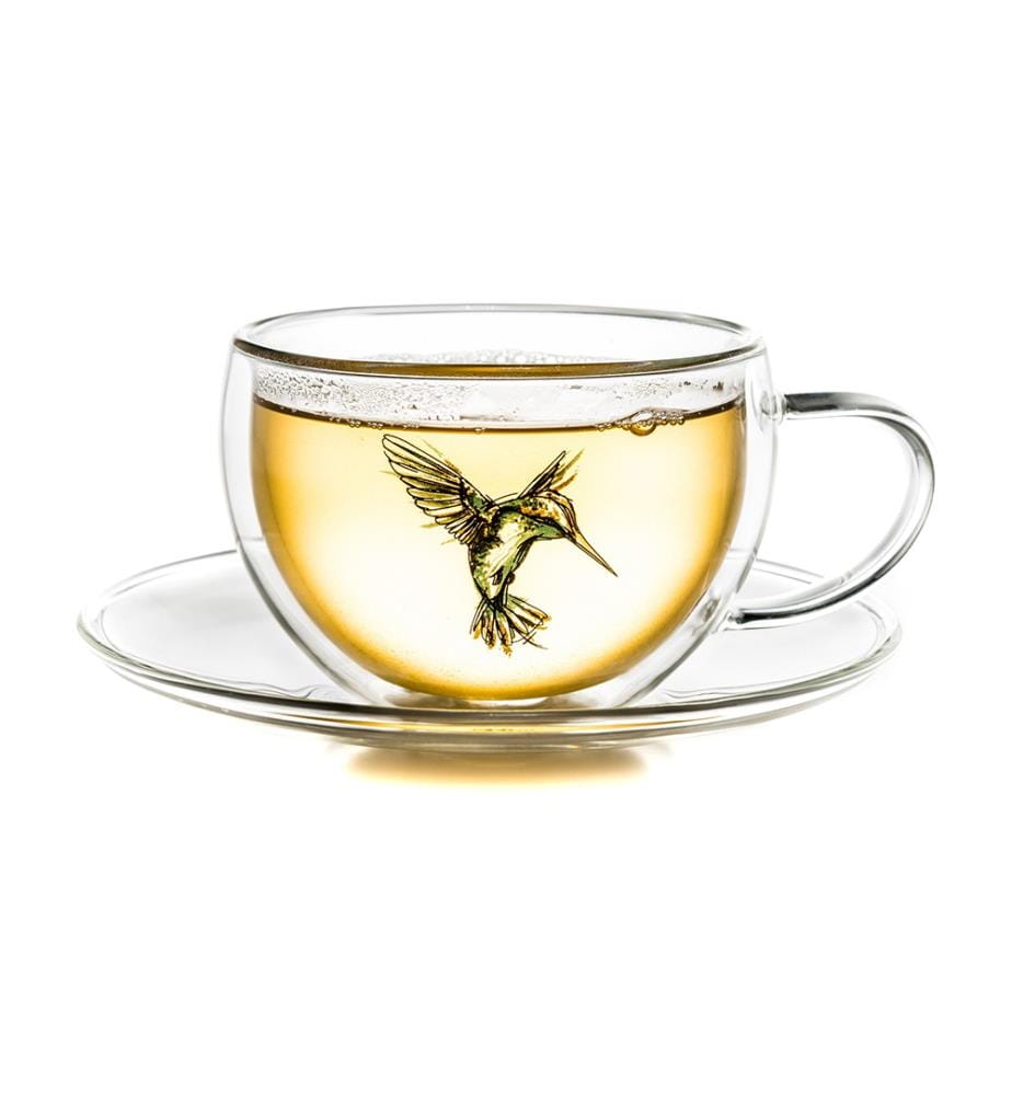Tasse de thé à double paroi ''Hummi'' avec souco… | DeinDeal