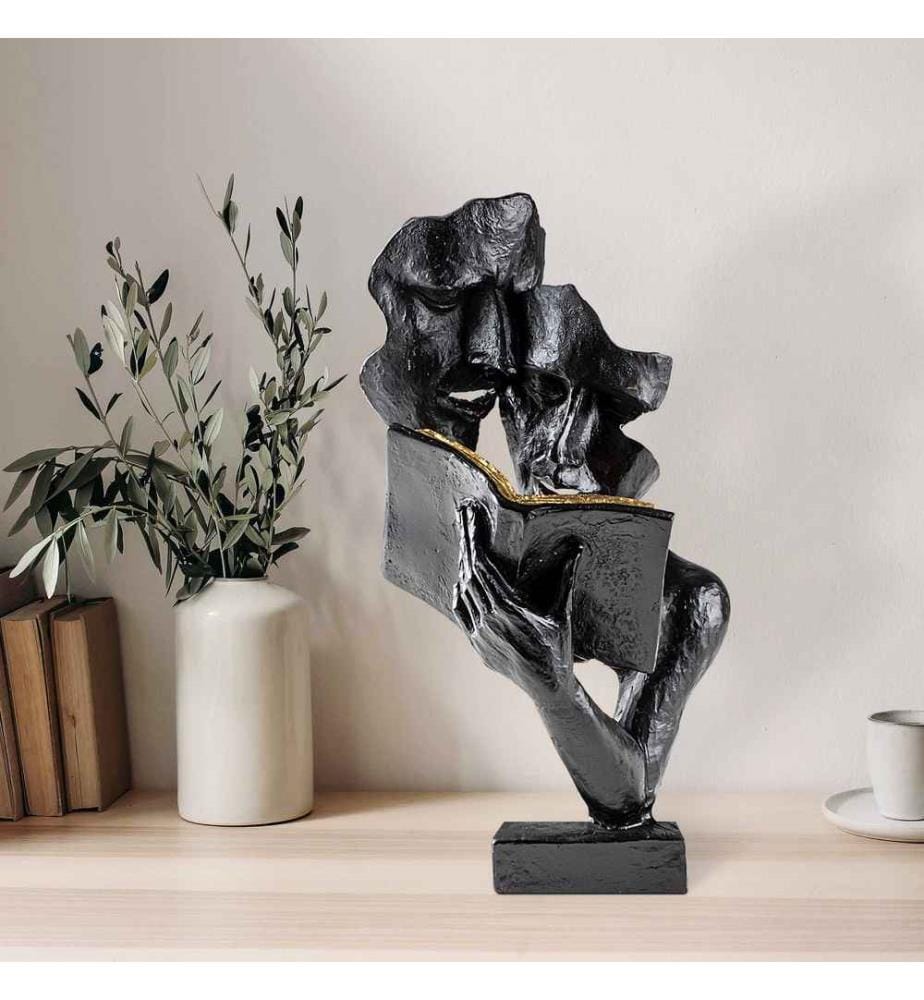 Objet Décoratif Lecteur - Noir Mioli Decor | DeinDeal