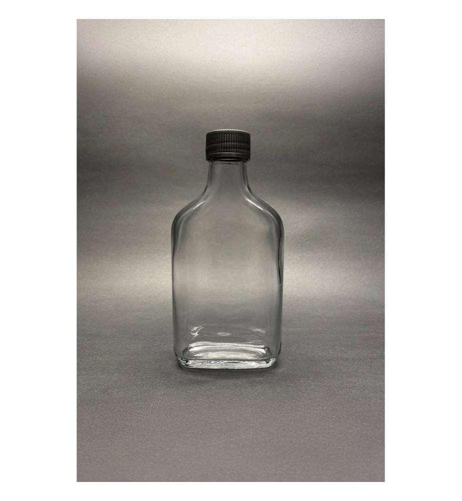 HERMIA Glasflaschenset, 3-teilig, transparent, s… | DeinDeal