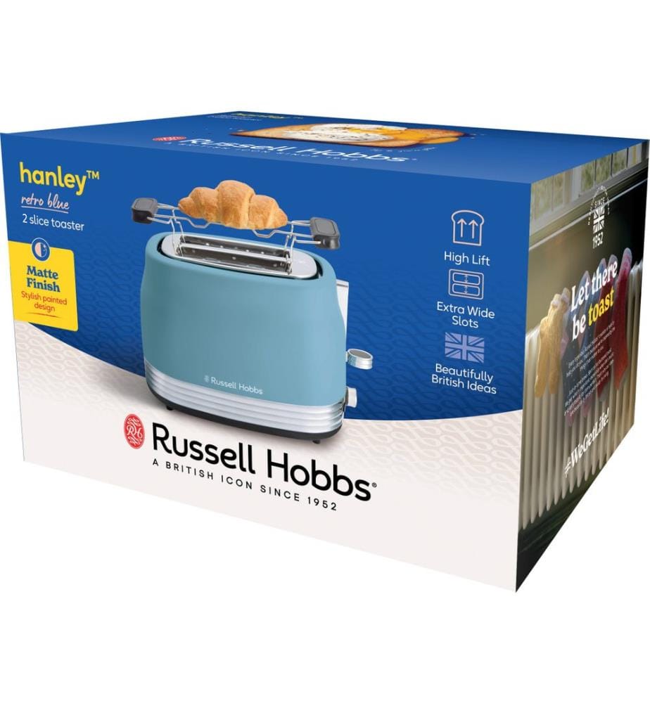 Russell Hobbs Toaster Hanley - Blau | DeinDeal