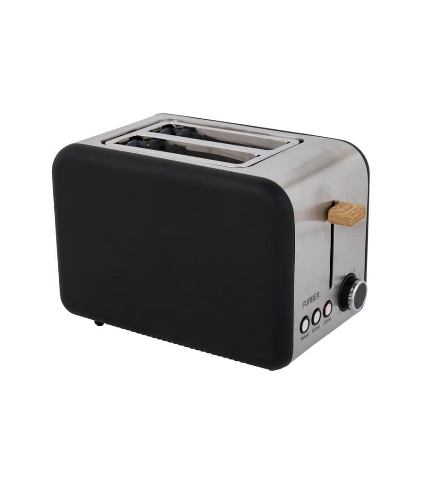 FURBER - Toaster Chaplin Schwarz matt | DeinDeal