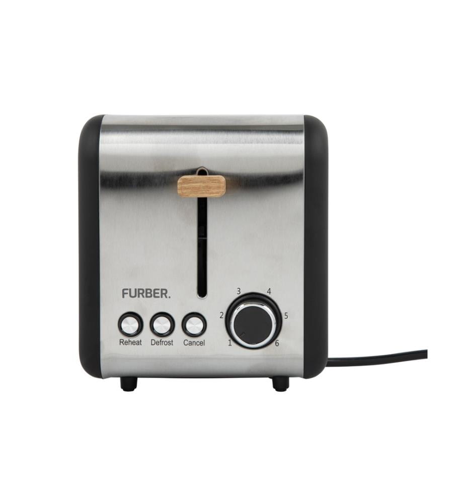 FURBER - Toaster Chaplin Schwarz matt | DeinDeal