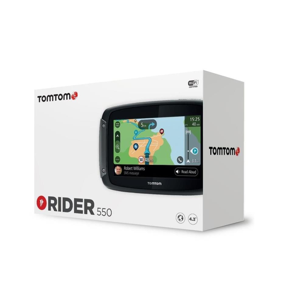 TOMTOM - Navigationsgerät Rider 550 World | DeinDeal