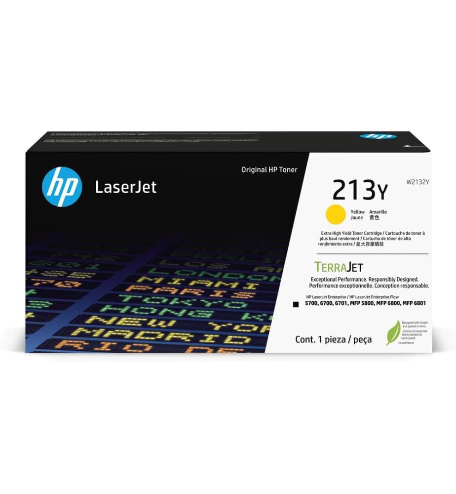 HP - Toner 213Y (W2132Y) Yellow | DeinDeal