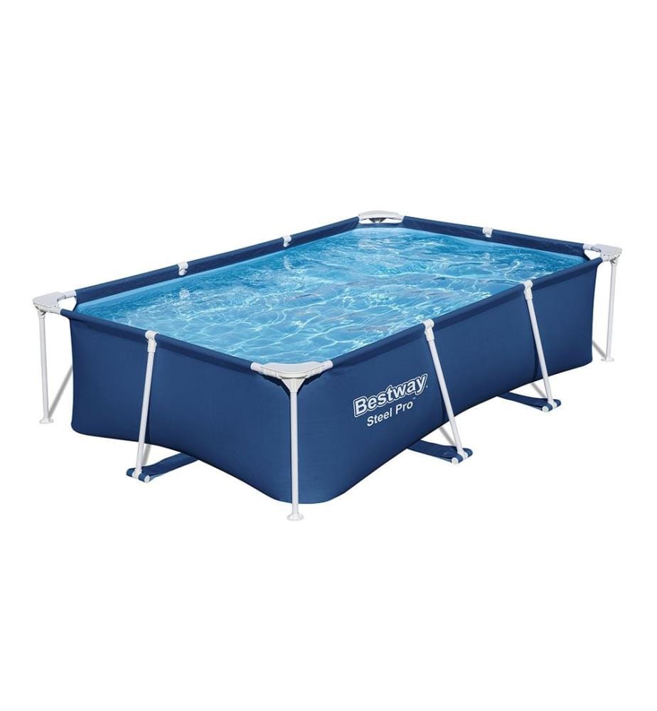 Bestway Swimmingpool Steel Pro Rect. Frame - 259… | DeinDeal