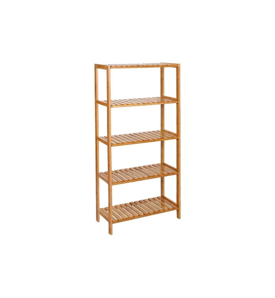 Songmics - Regal 60 cm x 130 cm, Bambus/Nature | DeinDeal