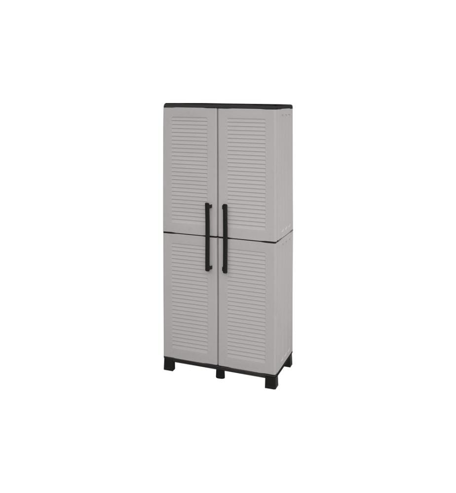 Art Plast - Gartenschrank Family F70/TP, Hellgrau | DeinDeal
