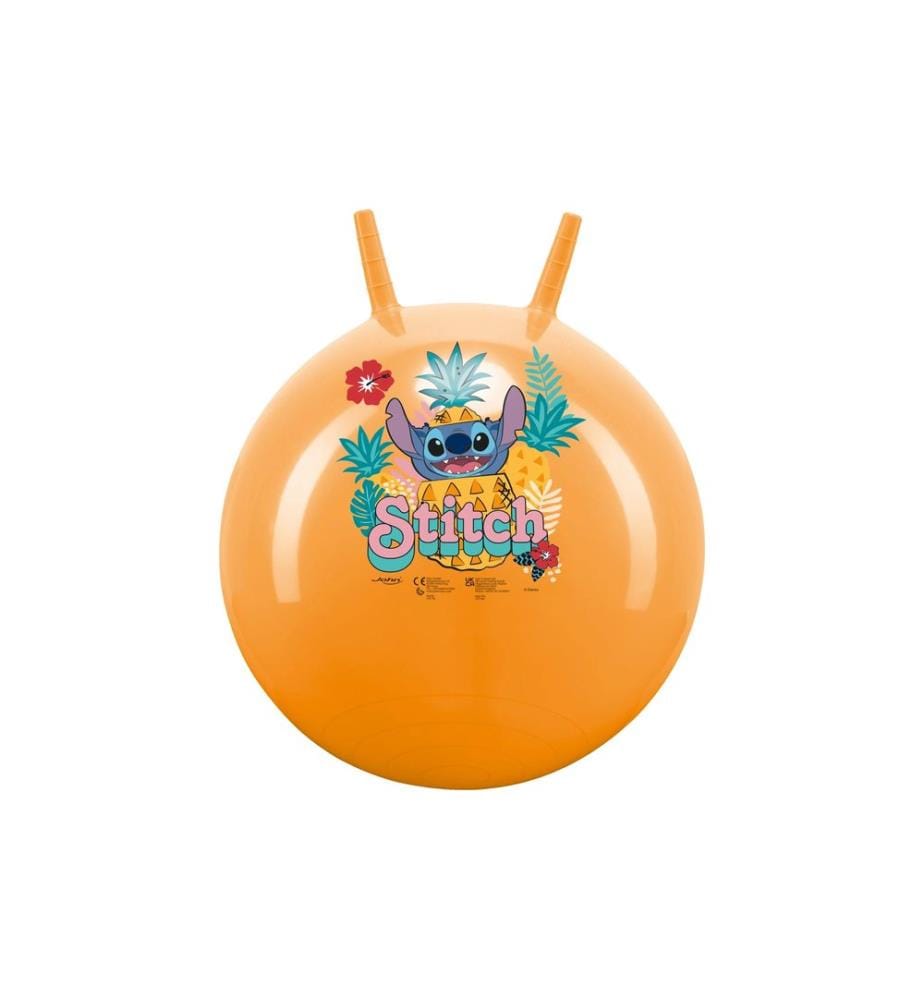 John - Hüpfball Stitch mit Griffhörnchen Ø 45-50… | DeinDeal