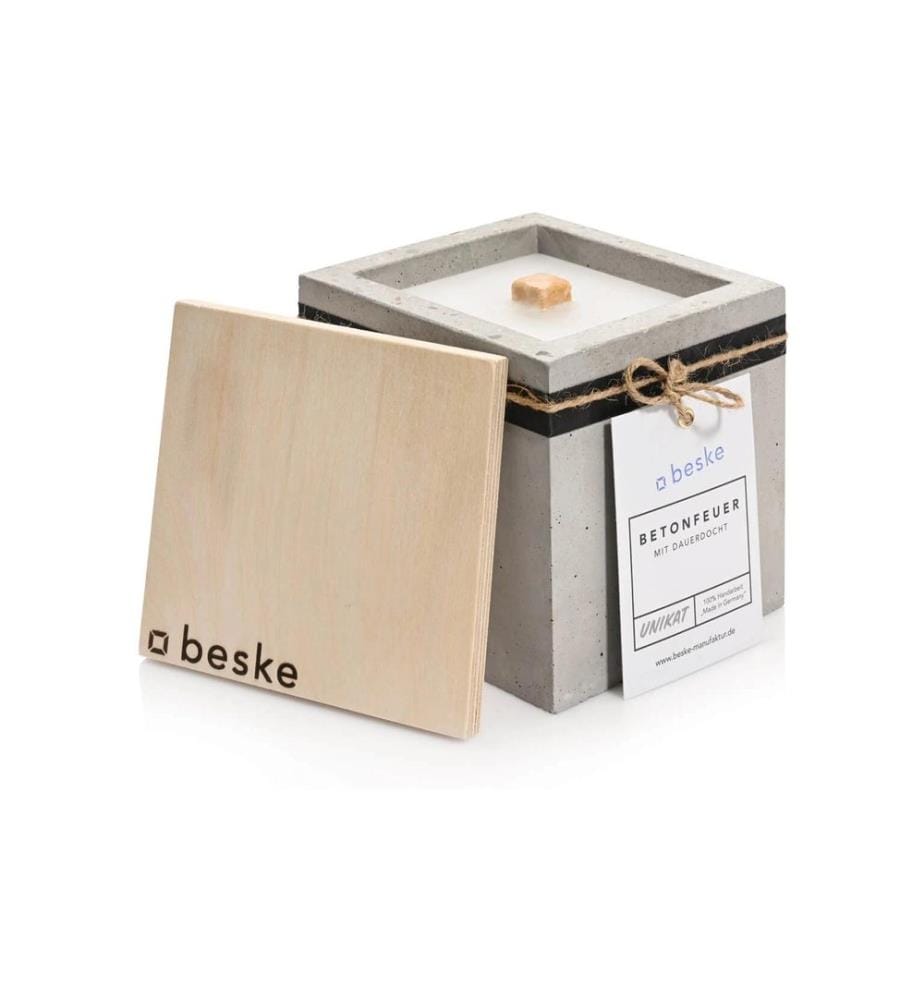 Beske - Betonfeuer Kea' 13 x 13 x 13 cm | DeinDeal