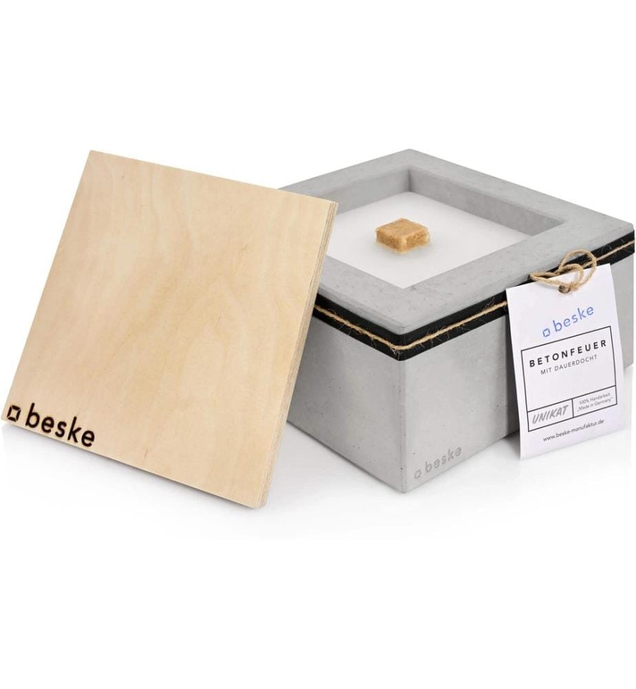 Beske - Betonfeuer Kula' 20 x 20 x 11 cm | DeinDeal