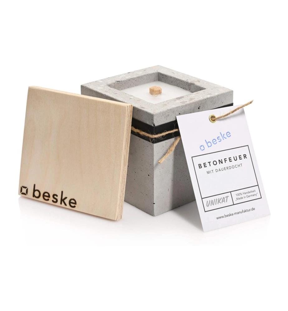 Beske - Betonfeuer Pico' 10 x 10 x 10 cm | DeinDeal