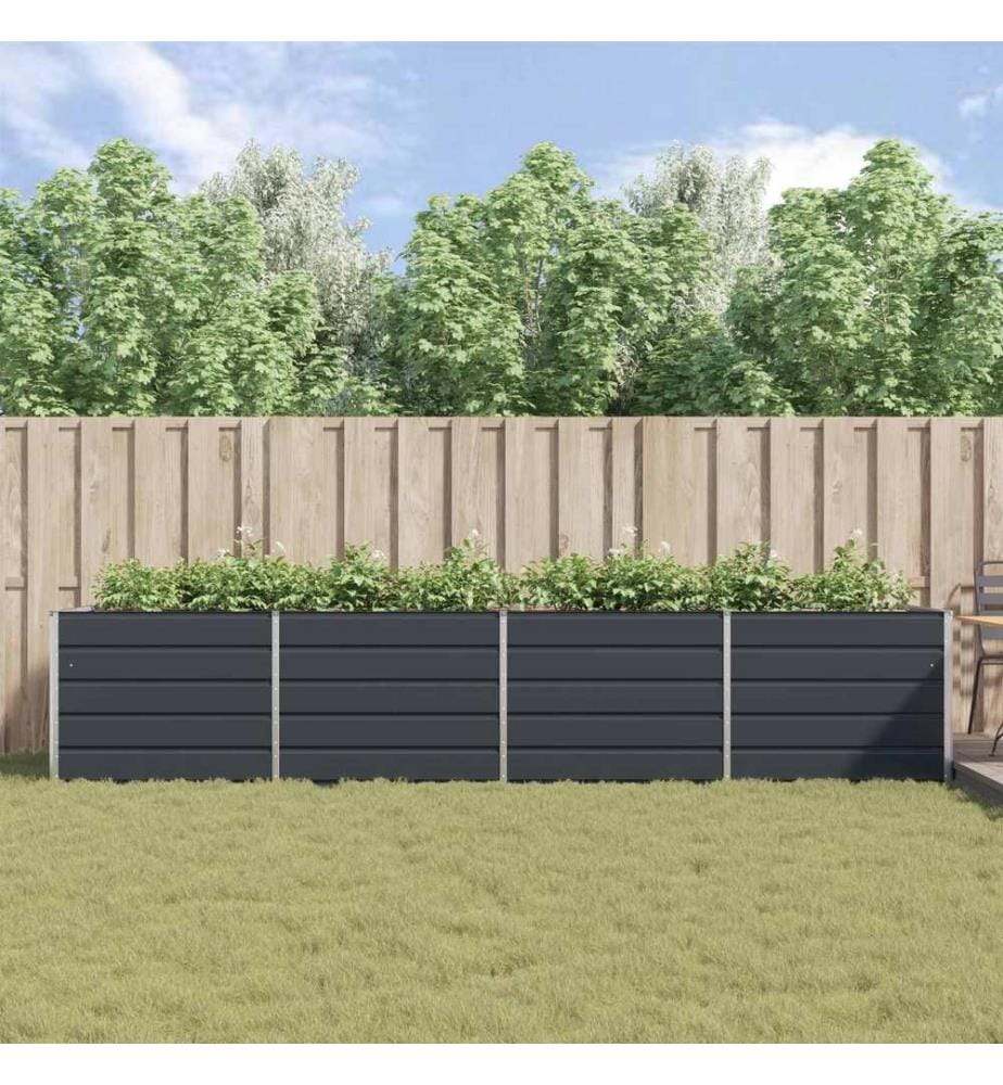 Vidaxl vidaXL Pflanzkübel Anthrazit 385 x 100 x … | DeinDeal
