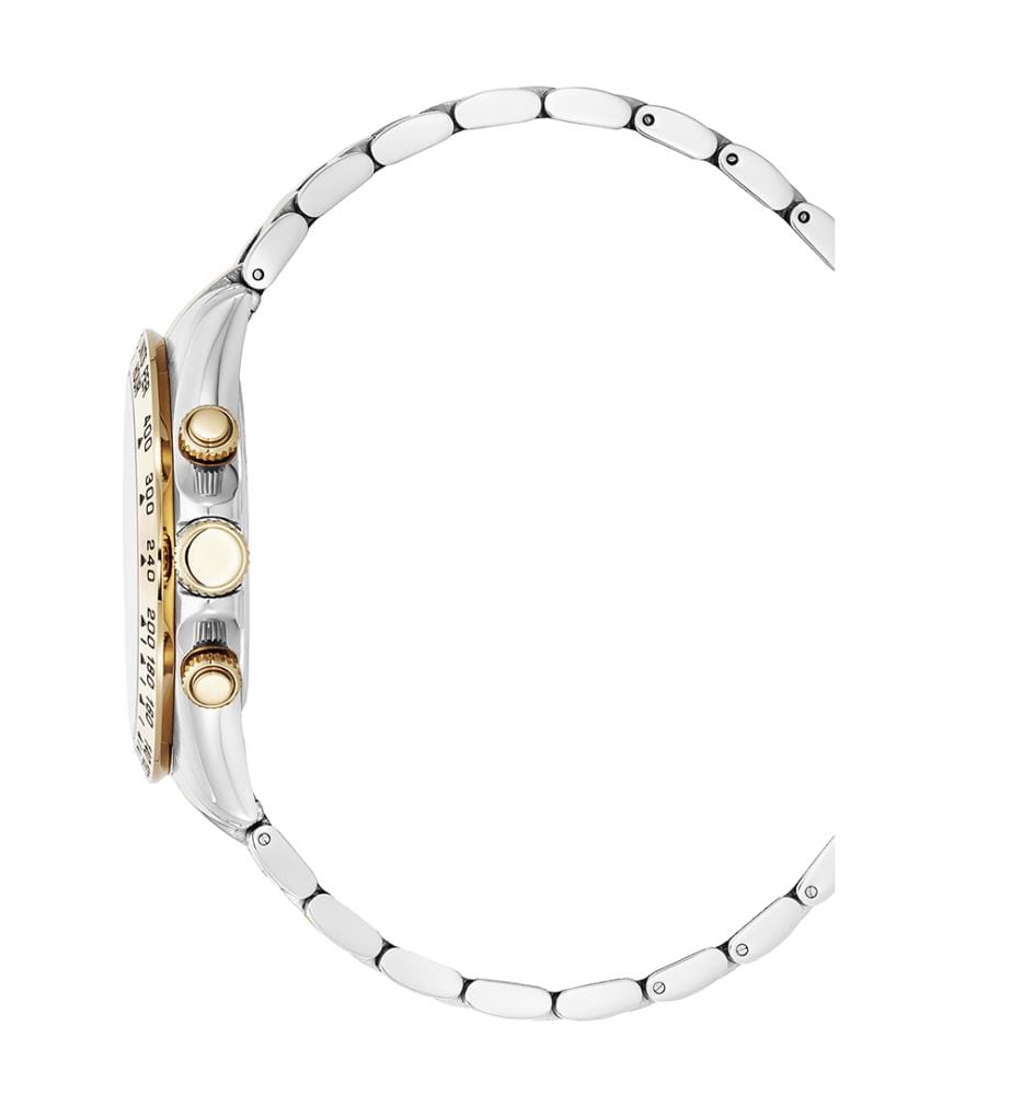 Montre Quartz GrandMont – Argent & Or (bi-ton) C… | DeinDeal