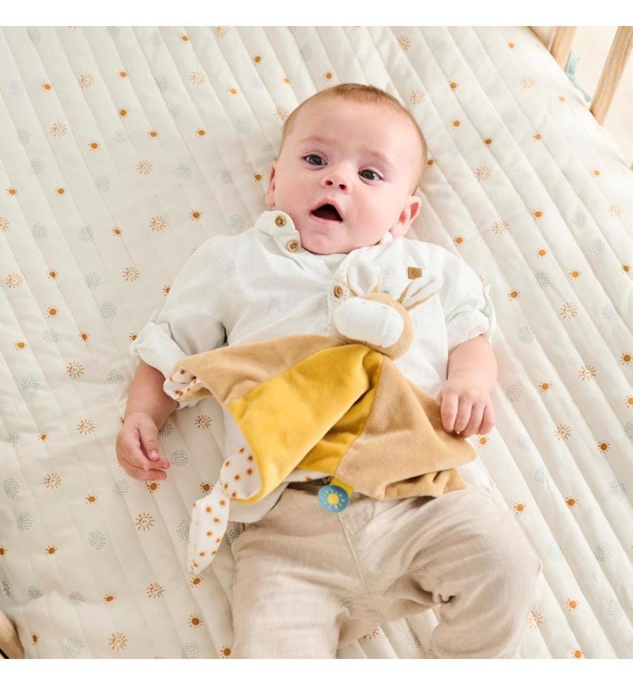 Nattou Felix und Leo Kuscheltuch Leo der Esel | DeinDeal