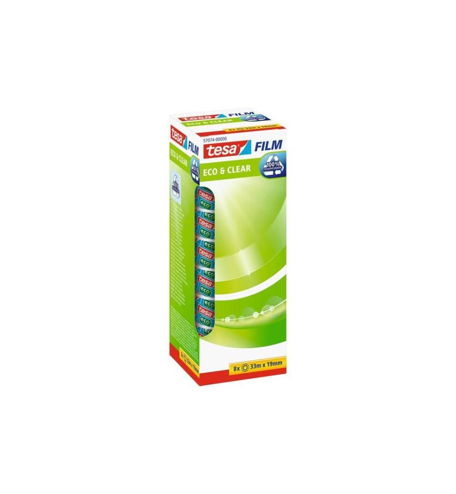 TESA - Klebeband Eco & Clear 19 mm x 33 m, Trans… | DeinDeal