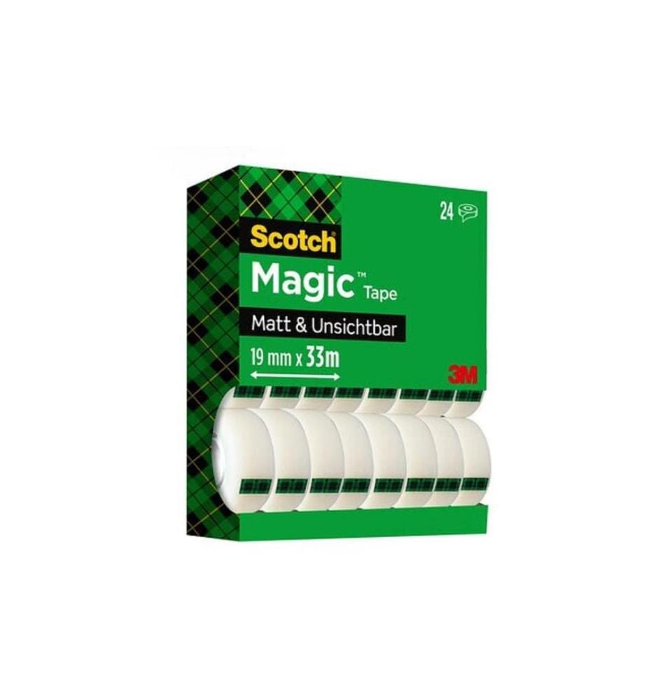 SCOTCH - Klebeband Magic 1.9 cm x 33 m 24 Rollen | DeinDeal