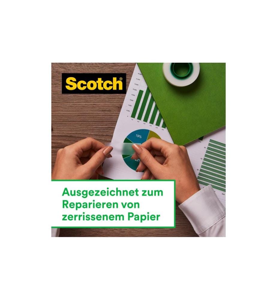 SCOTCH - Klebeband Magic 1.9 cm x 33 m 24 Rollen | DeinDeal
