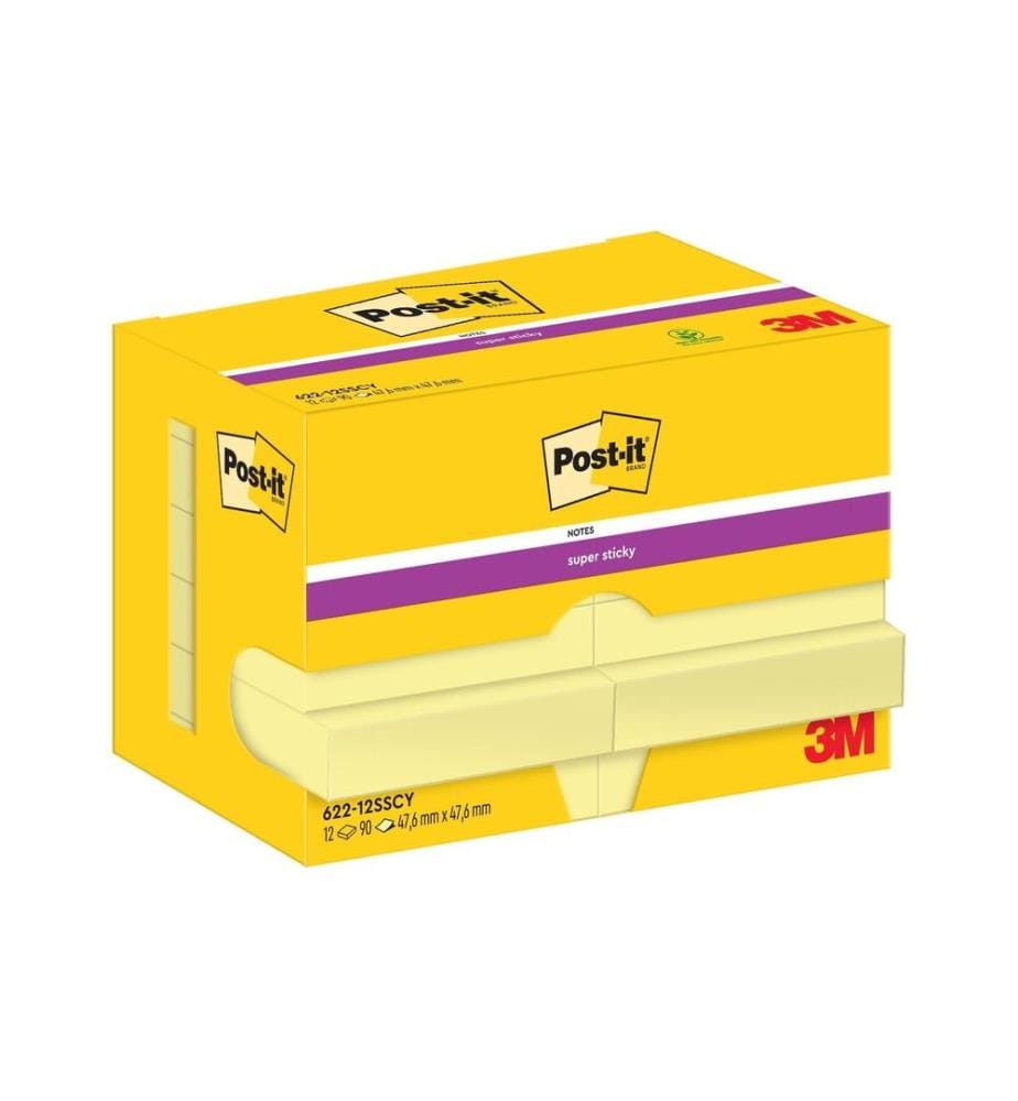 POST-IT - Notizzettel Super Sticky 47 x 47 mm, G… | DeinDeal
