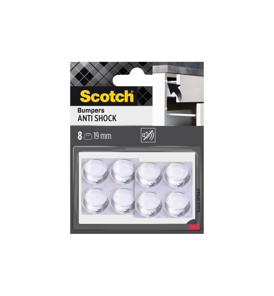 3M - Schutzpuffer Anti Shock, Ø 19 mm, Transpare… | DeinDeal