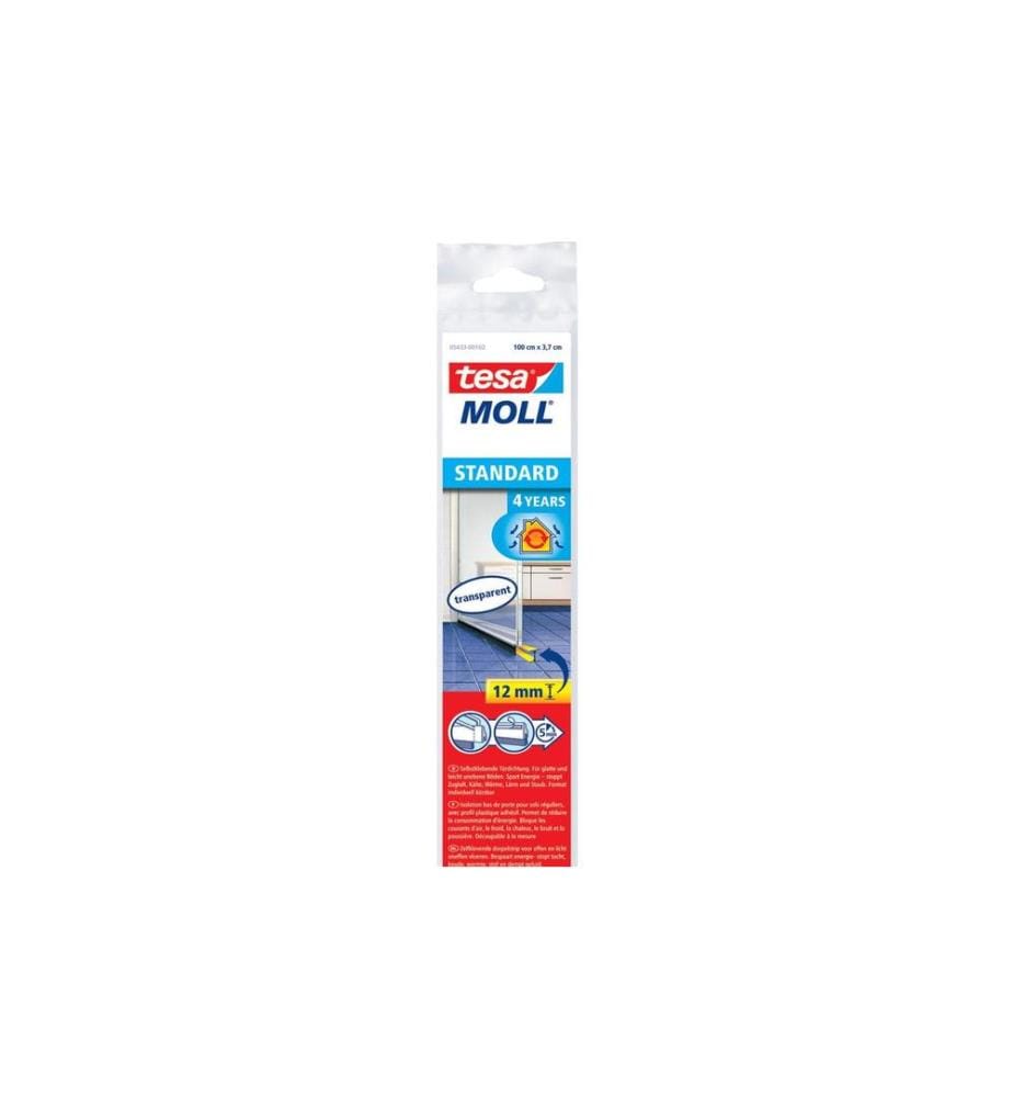 TESA - Türdichtschiene MOLL Standard 1 m x 37 mm | DeinDeal