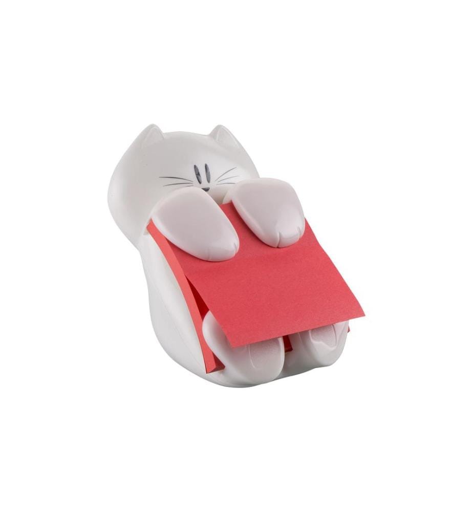 POST-IT - Notizzettel-Dispenser Katze Weiss | DeinDeal