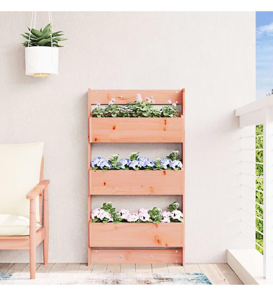 Vidaxl Wand-Pflanzkübel 3 Fächer 60x18,5x110 cm … | DeinDeal