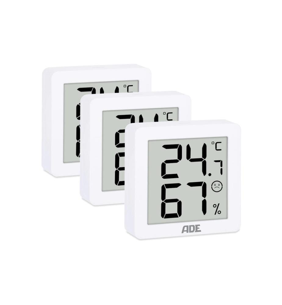 ADE ADE - Thermo-/Hygrometer digital 3 Stück, We… | DeinDeal