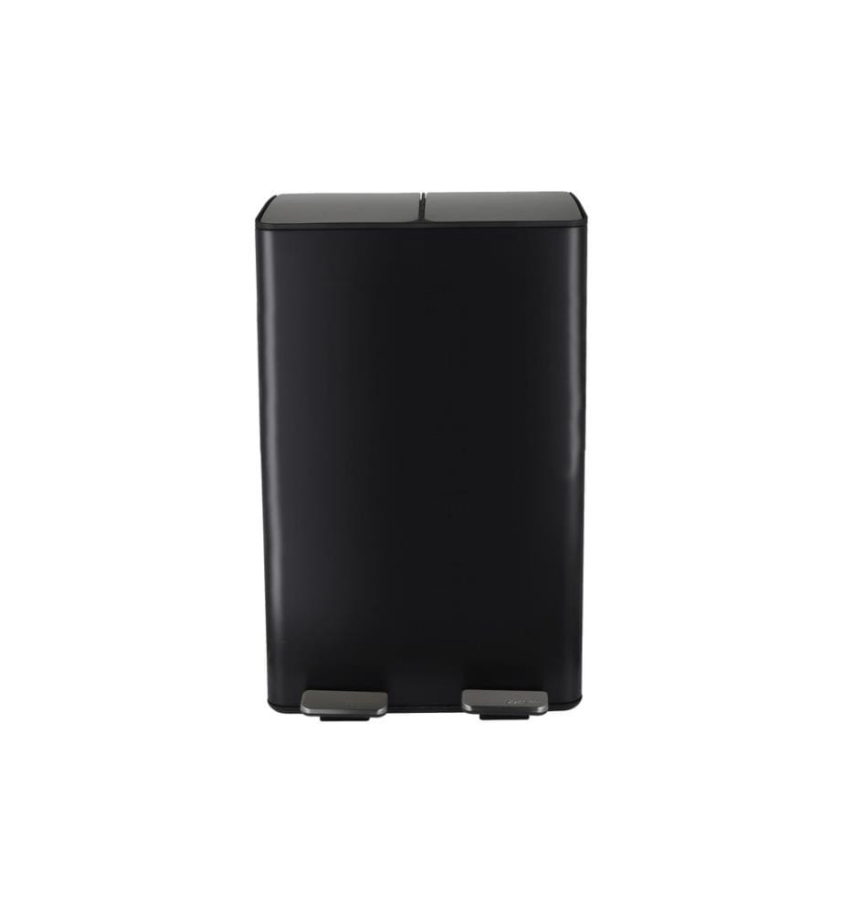 SPIRELLA - Treteimer Aliya Matt 2 x 30 l, Schwarz | DeinDeal