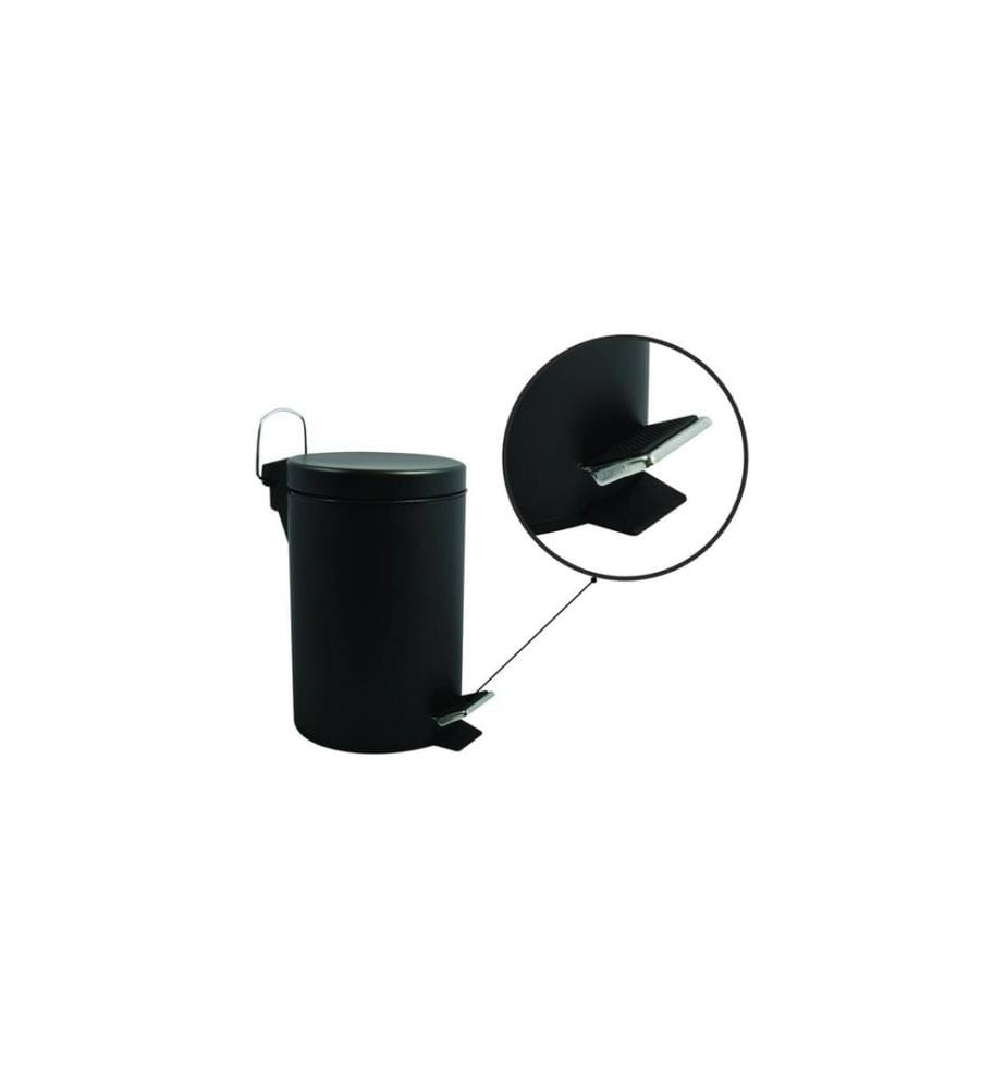 MSV - Treteimer 5 l, Schwarz | DeinDeal