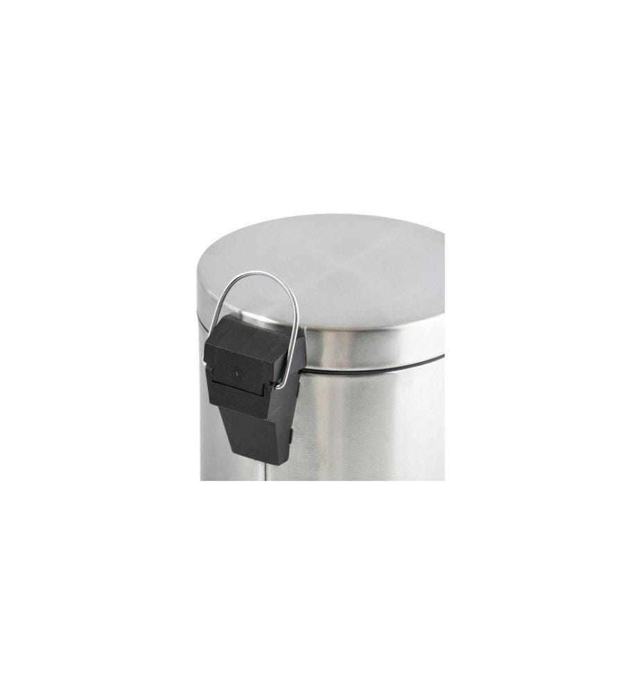 MSV - Treteimer 5 l, Silber/Grau | DeinDeal